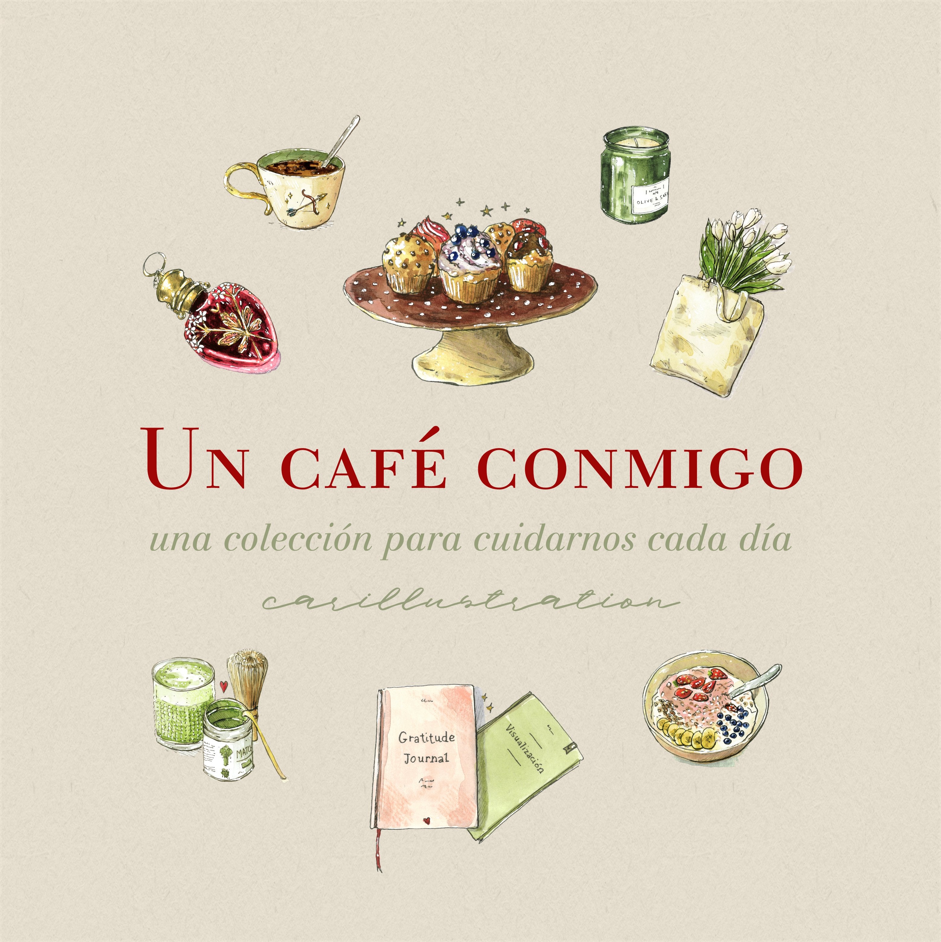 Un café conmigo – Carillustration